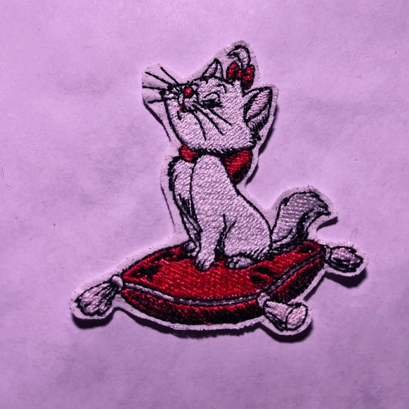 Disney | Other | Marie The Aristocats Iron On Disney Patch | Poshmark